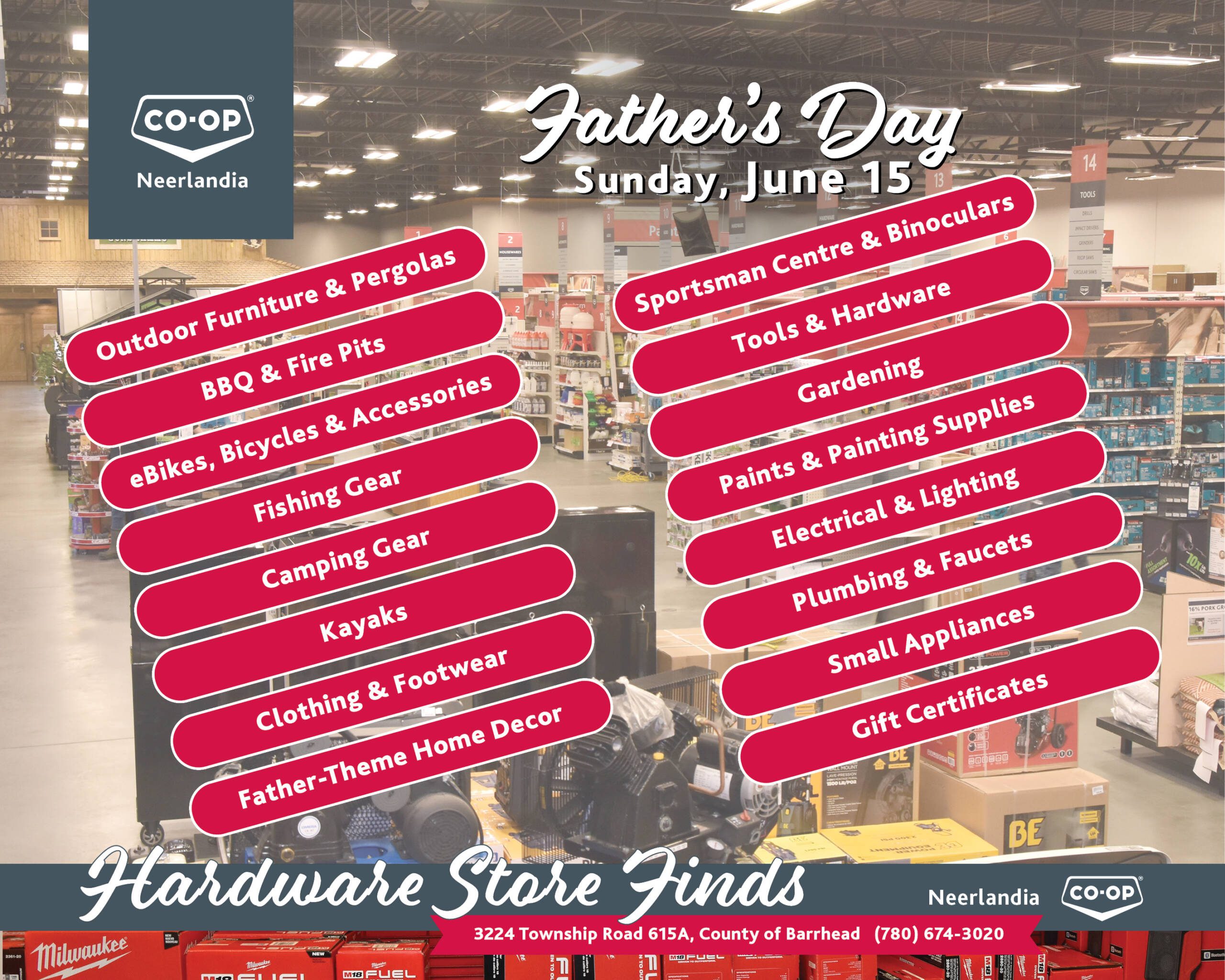 HARDWARE STORE FINDS for Father’s Day – Neerlandia Co-op