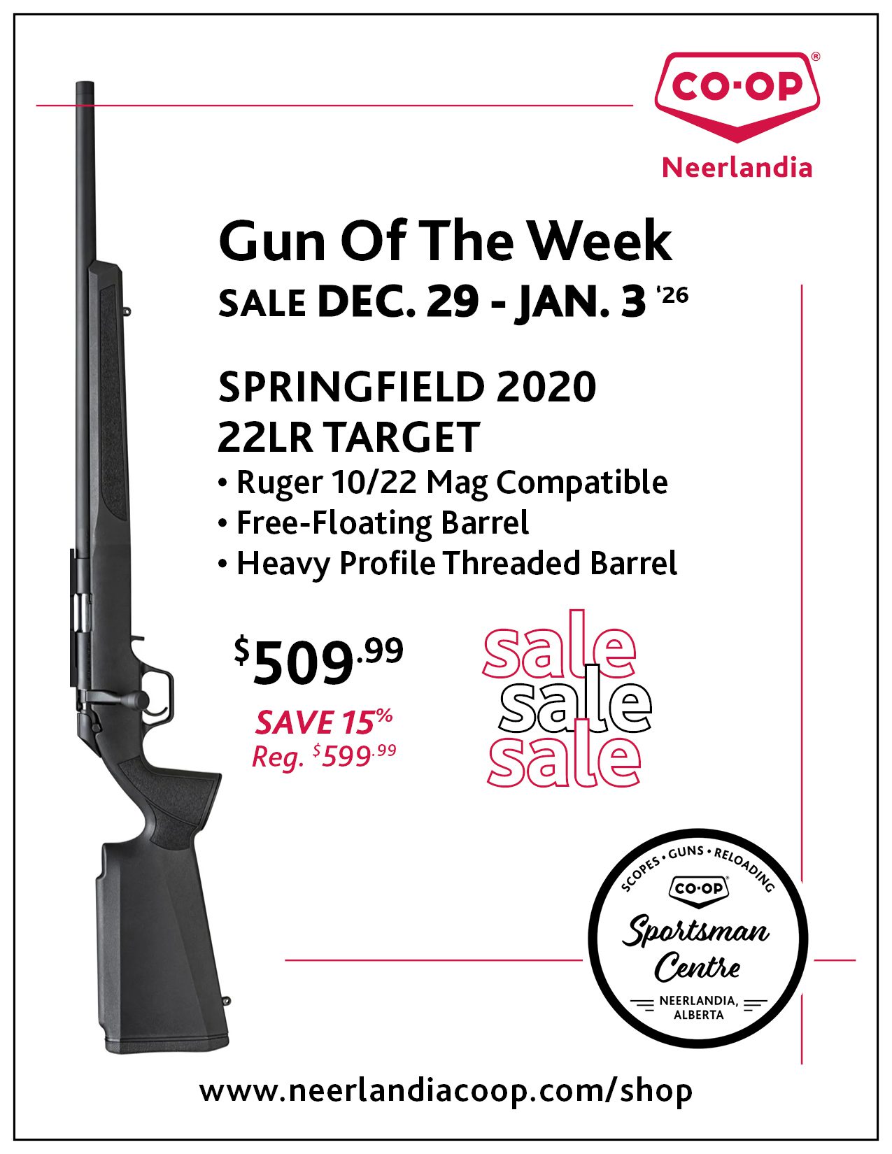 GUN OF THE WEEK December 29-January 3 – Neerlandia Co-op
